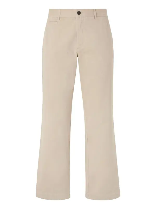 Portuguese Flannel Labura Straight-leg Trousers - Neutrals