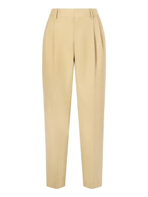 Polo Ralph Lauren Tapered Hemp Trousers - Neutrals