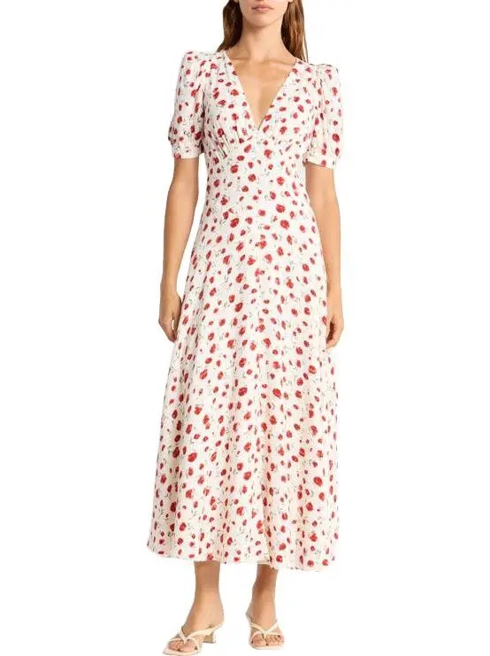 REFORMATION Naira Floral Dress - Dolly
