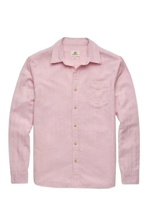 SURFSIDE SUPPLY CO. Brian Slub Shirt - Coral Blush