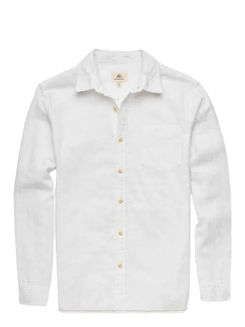 SURFSIDE SUPPLY CO. Brian Slub Shirt - White