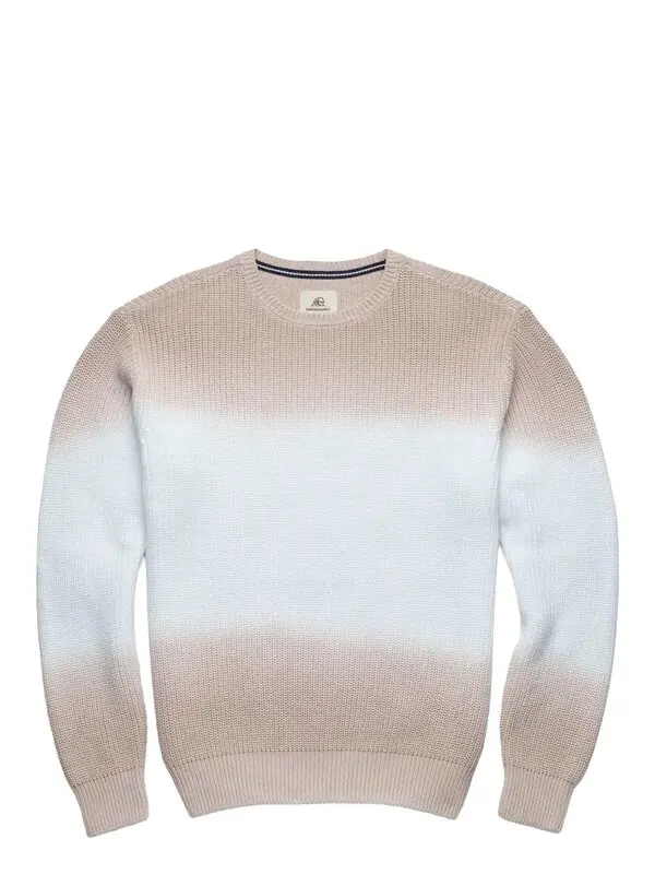 SURFSIDE SUPPLY CO. Eddie Dip-dye Knit Sweater - Beige