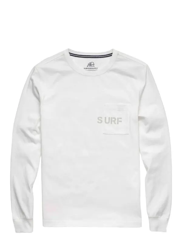 SURFSIDE SUPPLY CO. Chris Surf Tee - White