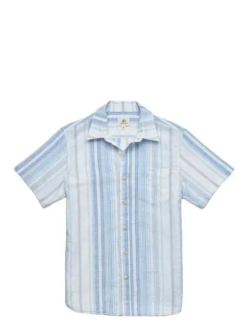SURFSIDE SUPPLY CO. Joey Stripe Shirt - White Combo