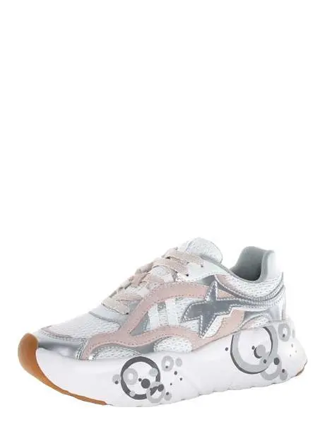 W6YZ Ida Sneaker - Silver White