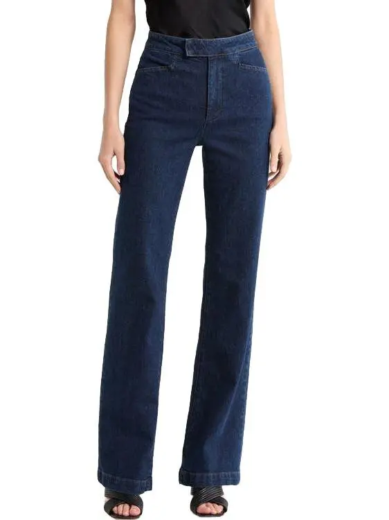 Paige Stevie High-waist Bootcut Trouser Jeans - Ballast