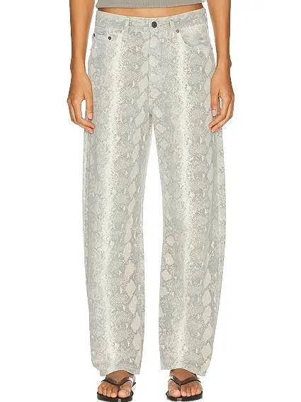 Citizens Of Humanity Miro Long Relaxed Jean Grey - Python