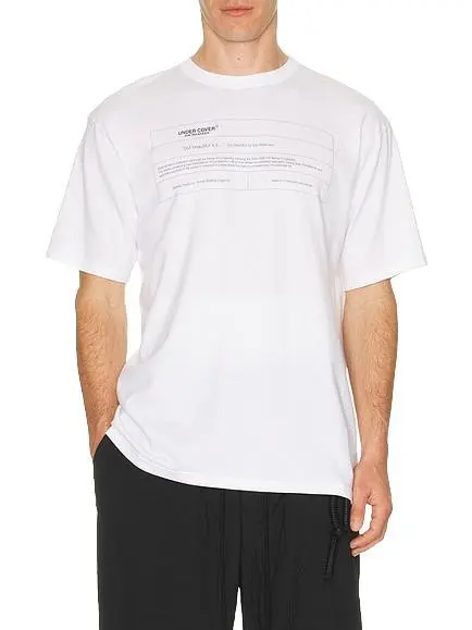 Undercover Tee - White