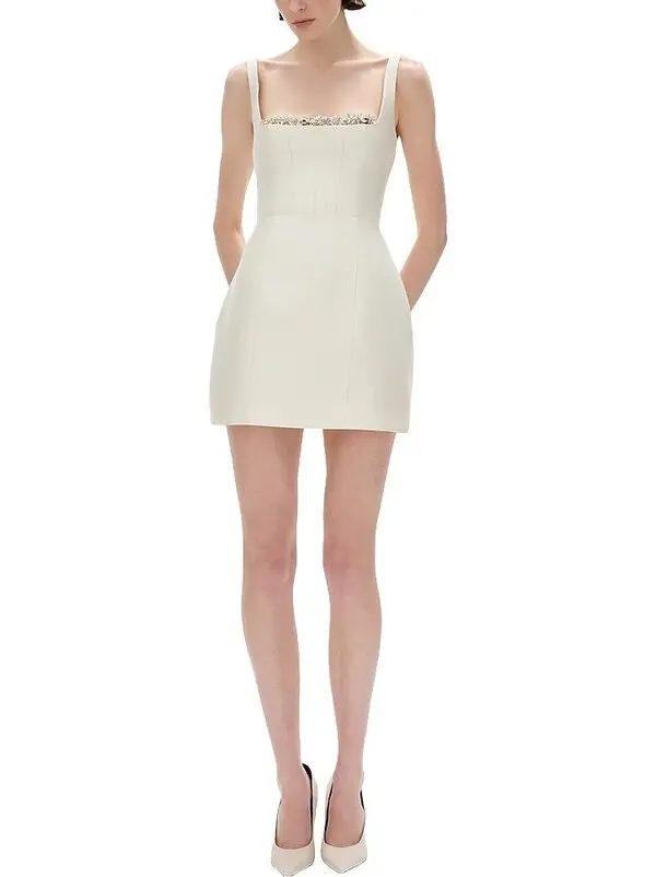 Rachel Gilbert Ludovica Mini Dress - Ivory