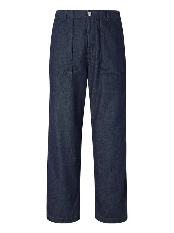 C.P. COMPANY Straight-leg Denim Trousers - Blue