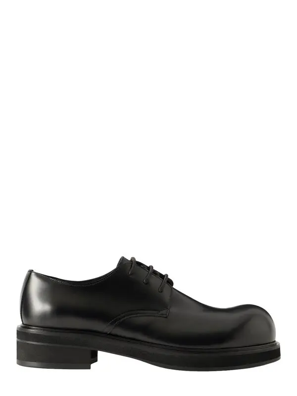 Acne Studios Leather Derby Shoes - Black