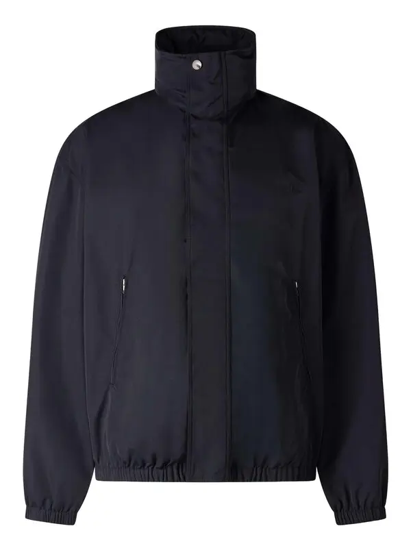 Givenchy Logo-embroidered Nylon-twill Jacket - Navy