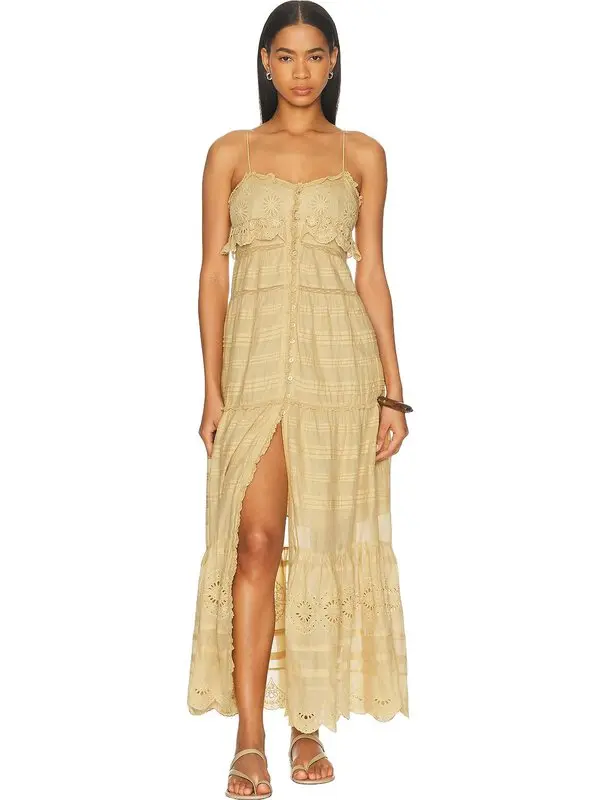 Isabel Marant Paule Dress - Light Ochre