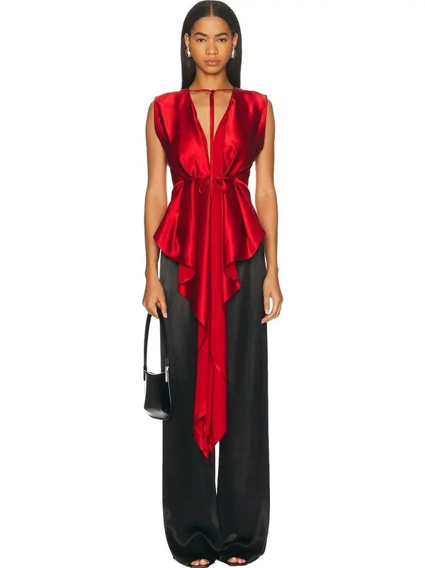 Helmut Lang Scarf Drape Top - Adrenaline Rush