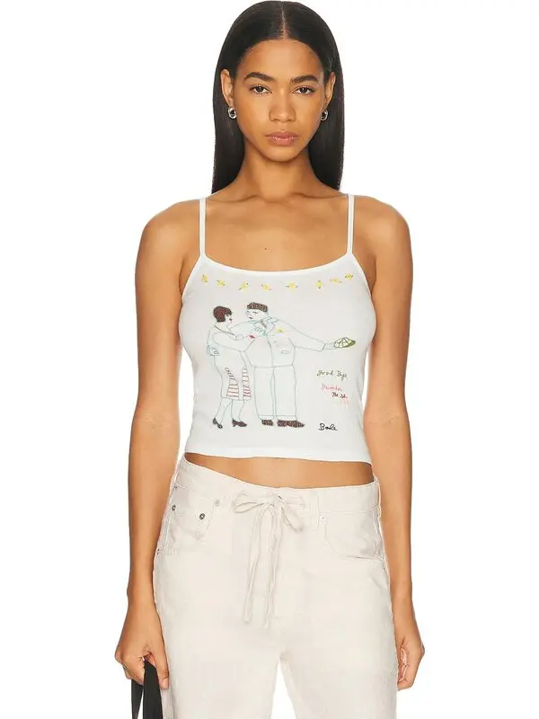 BODE Companion Tank Top - Cream