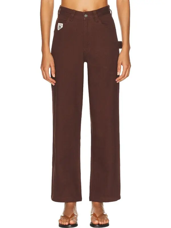 BODE Twill Knolly Brook Trouser - Brown