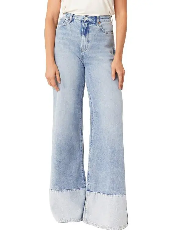 Habitual Emerson Cuff Flare Jeans - Aire