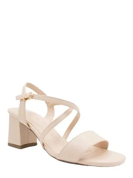 PARADOX LONDON PINK Honeysilk Strappy Sandal - Beige