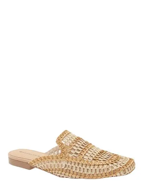 CHOCOLAT BLU Charlie Woven Mule - Tan Combo