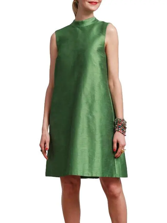 FRANCES VALENTINE Sleeveless Mini Dress - Green