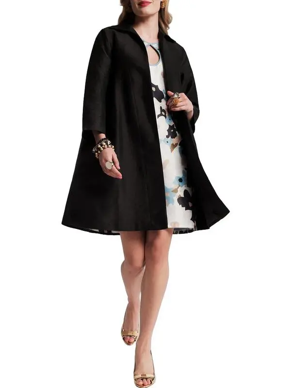 FRANCES VALENTINE Charlotte Topper Jacket - Black