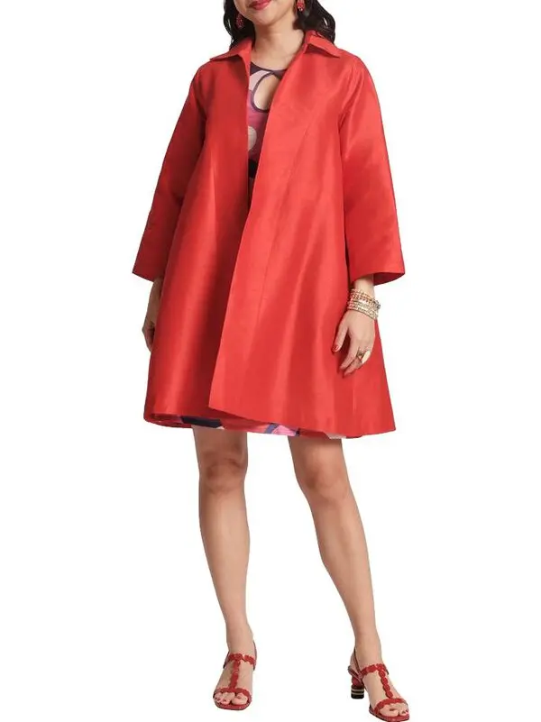 FRANCES VALENTINE Charlotte Topper Jacket - Red