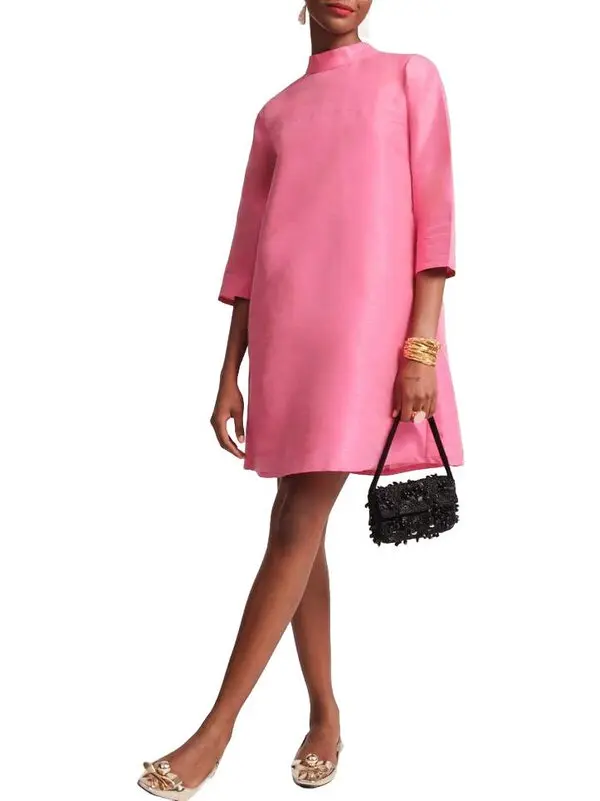 FRANCES VALENTINE Diplomat Mini Dress - Pink