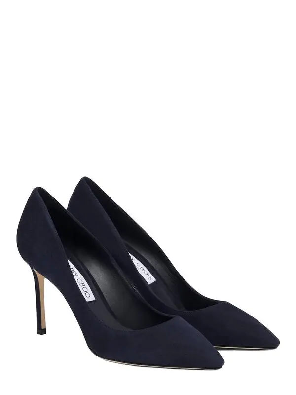 JIMMY CHOO Romy Suede Pumps - Blue