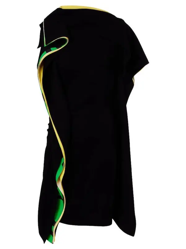 Loewe Draped Minidress - Black