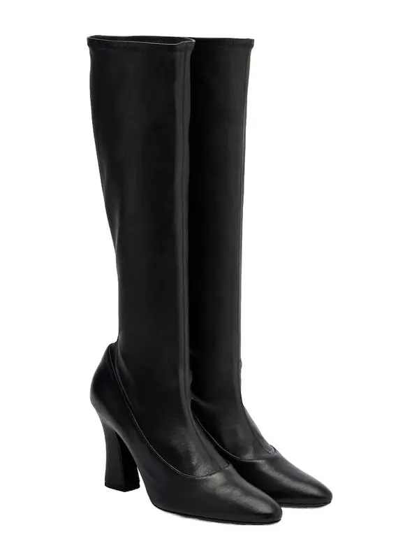Magda Butrym Leather Knee-high Boots - Black