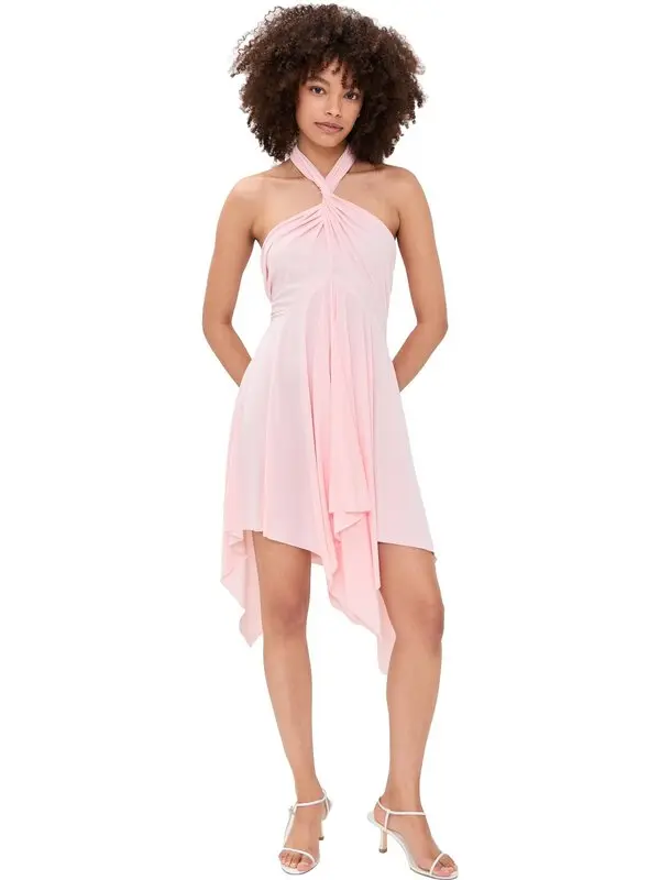 Norma Kamali Convertible Dress - Ballet Pink