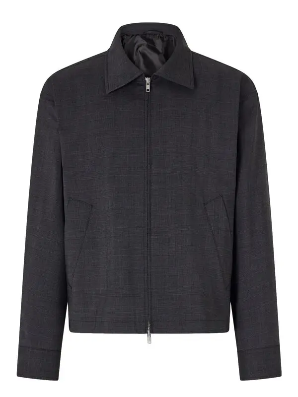 MFPEN Mail Prince Of Wales Checked Jacket - Gray