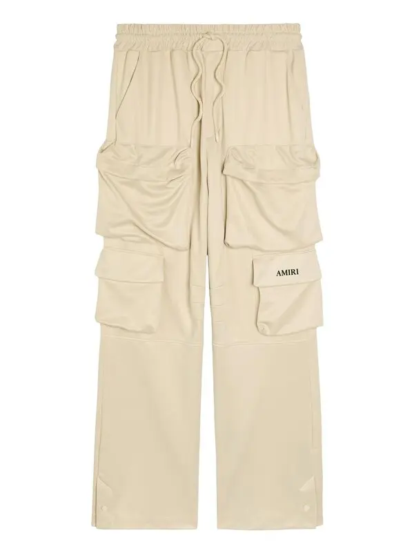 Amiri Jersey Cargo Sweatpants - White