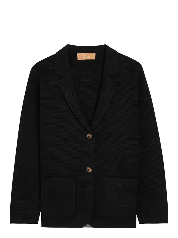 NOW YOU LIVE Langton Cotton Jacket - Black
