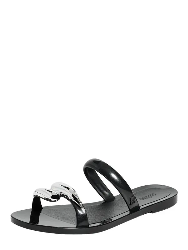 Melissa Eden Jelly Sandals - Black