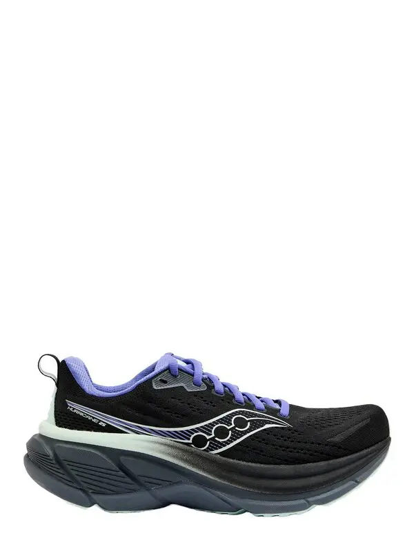 Saucony Hurricane 25 Mesh-knit Sneakers - Black