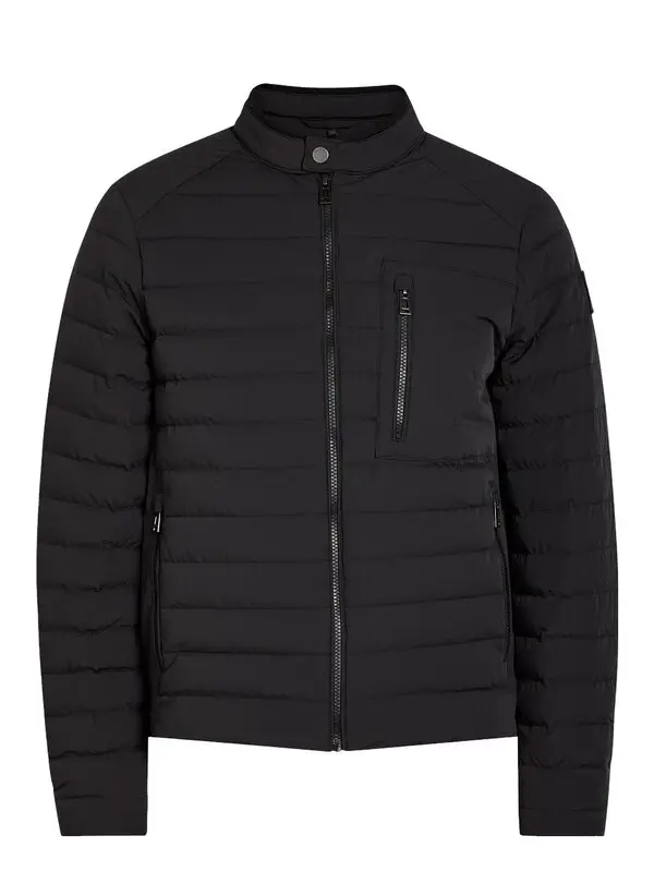 Belstaff Chassis Padded Stretch-shell Jacket - Black