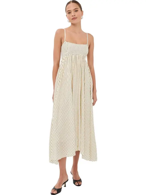 Azeeza Rachel Midi Dress - Polka Dot