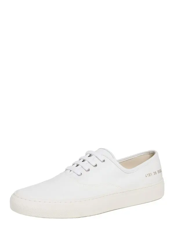 COMMON PROJECTS Four Hole Slip On Sneakers - White