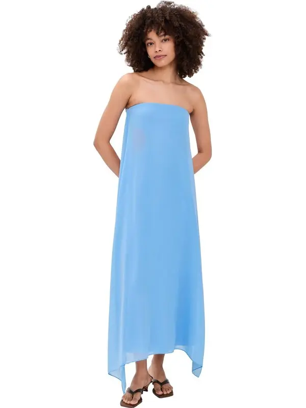Solid & Striped The Indira Dress - Blue Lagoon