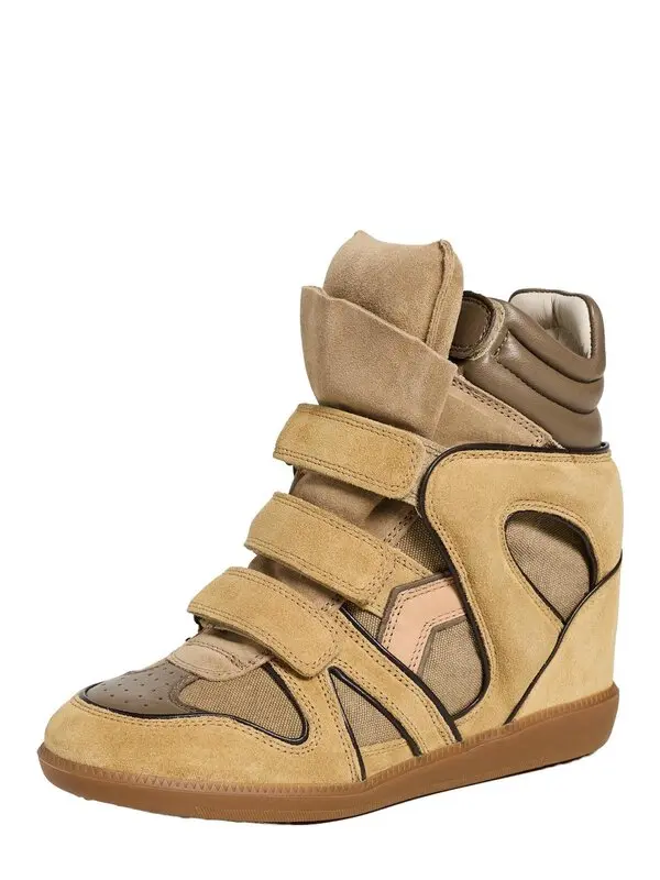 Isabel Marant Bekett Sneakers - Khaki/ochre