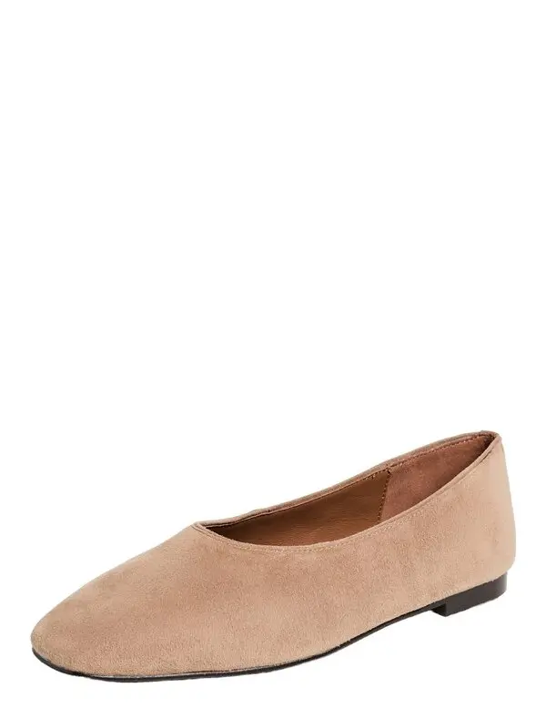 Madewell Mylie Ballet Flats - Tawny Khaki