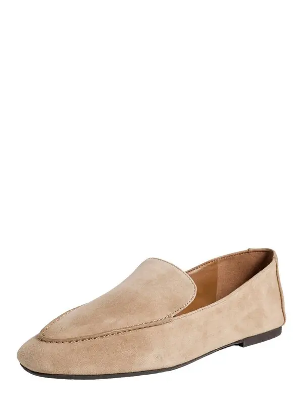 Madewell Dolli Glove Loafers - Walnut Shell