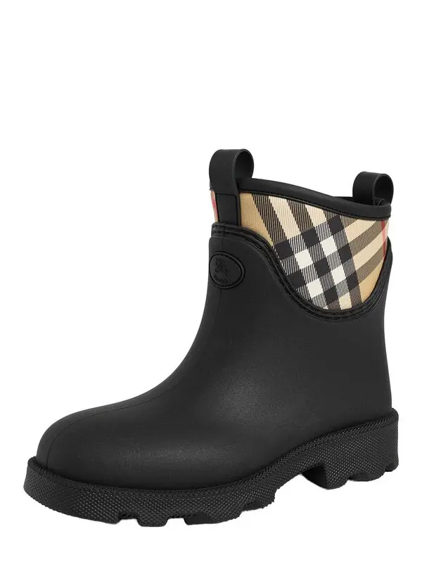 Burberry Marsh Stamp Low Boots - Black