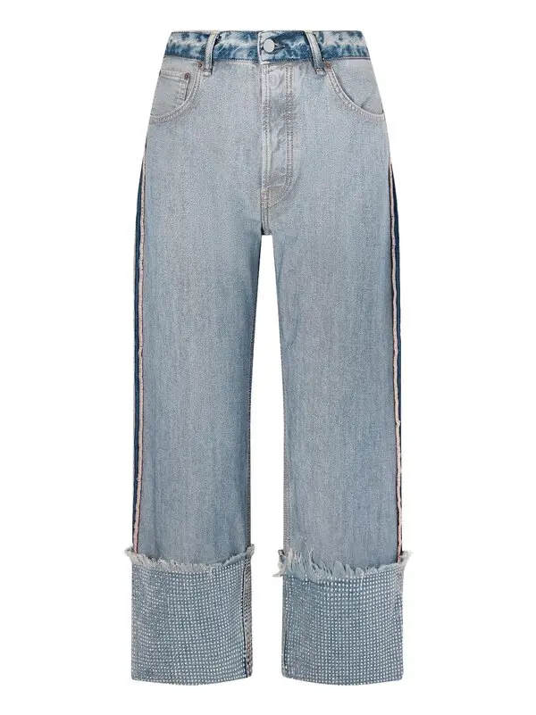 Acne Studios Organic Straight-leg Jeans - Blue