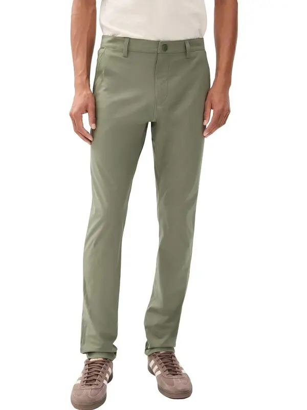 RHONE Slim Commuter Pants - Smokey Olive