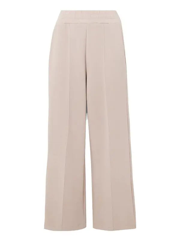 Varley Doublesoft Wide-leg Pants - Neutrals