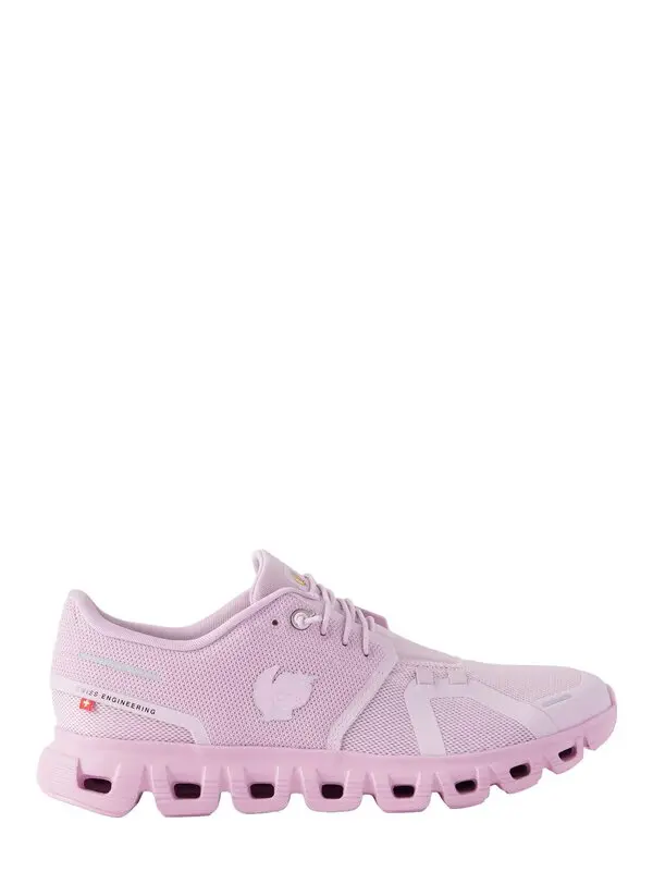 On Sky High Farm Goods Cloud 6 Recycled-mesh Sneakers - Pink
