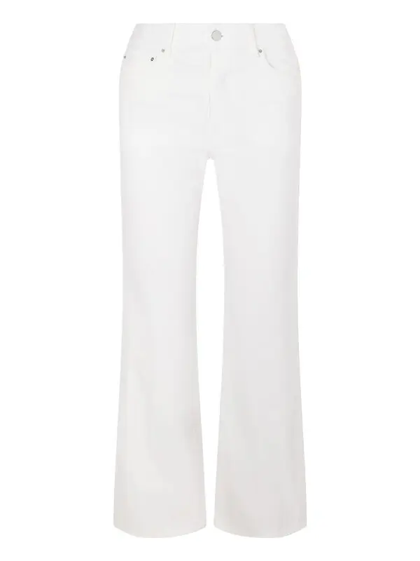 TOTEME Kick Flared Organic Jeans - Off-white
