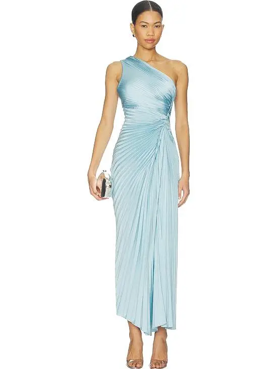 A.L.C. Lara Dress In Baby Blue - Delphinium Blue